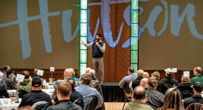 Hutson Rebounds as Industry Leader